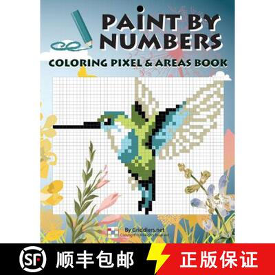 【3-4周达】Paint By Numbers: Coloring Pixel & Areas Book [9789657679203]