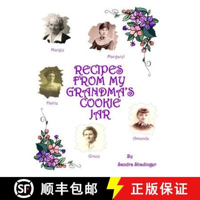 【3-4周达】Recipes From My Grandma's Cookie Jar: Cookie Cookbook [9780615977690]