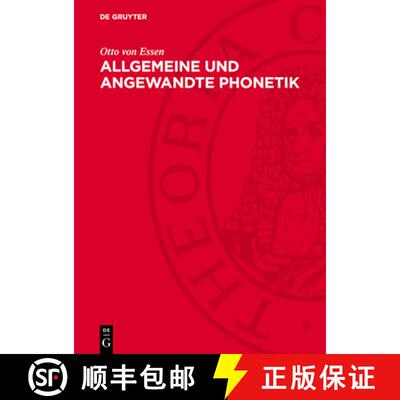 【3-4周达】Allgemeine Und Angewandte Phonetik [9783112742846]