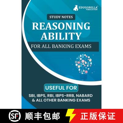 【3-4周达】Reasoning Ability Topicwise Notes for All Banking Related Exams A Complete Preparation Boo... [9789355566058]