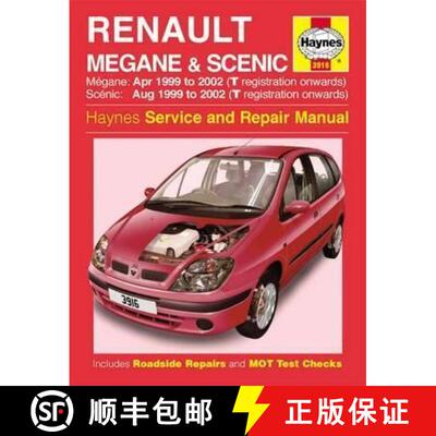 【3-4周达】Renault Megane & Scenic 99-02 [9781785210051]