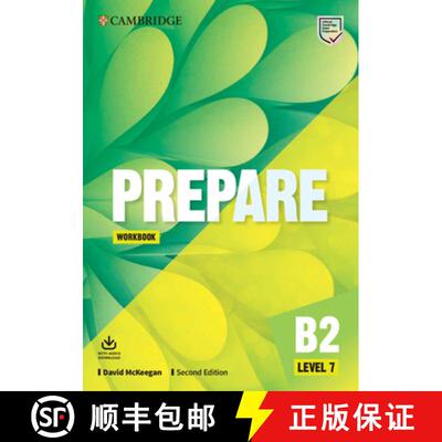 剑桥考试2020 练习册带下载音频级别7 Prepare Level 7 Workbook with Audio Download [9781108381208]
