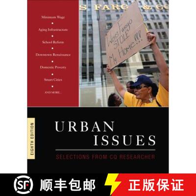【3-4周达】Urban Issues: Selections from CQ Researcher [9781506343617]