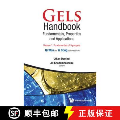 【3-4周达】精装 Gels Handbook: Fundamentals, Properties, Applications (In 3 Volumes) [9789814656108]