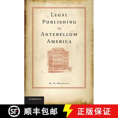 预订 Legal Publishing in Antebellum America [9781107617841]