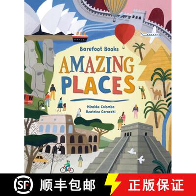 【3-4周达】Barefoot Books Amazing Places [9781646860678]