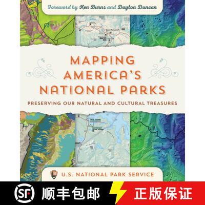 【3-4周达】Mapping America's National Parks : Preserving Our Natural and Cultural Treasures [9781589485464]