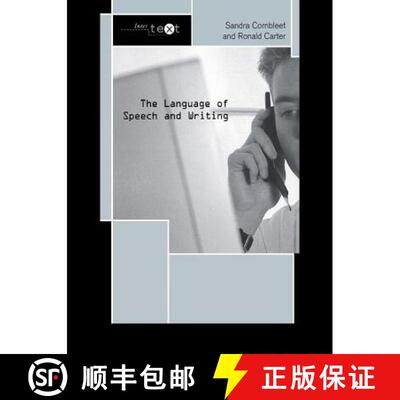 【3-4周达】精装 The Language of Speech and Writing [9781138126626]