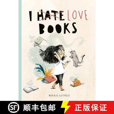 【3-4周达】I Love Books: Shortlisted for Illustrator of the Year - British Book Awards 2025 [9780711277991]