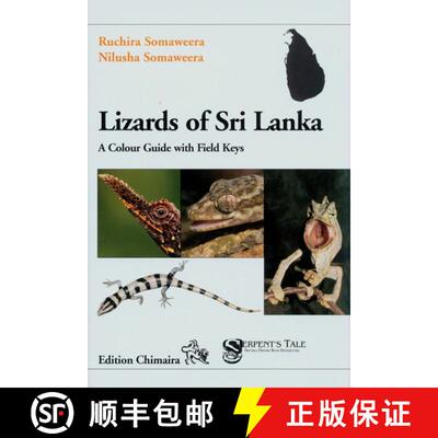 【3-4周达】精装 Lizards of Sri Lanka [9783899734782]