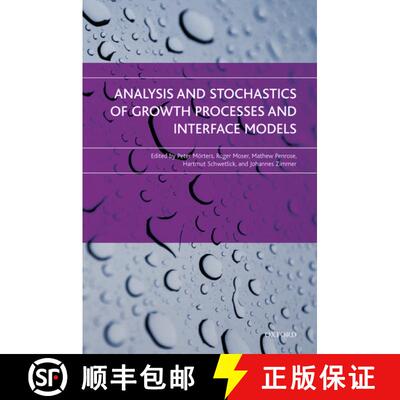 【3-4周达】精装 Analysis and Stochastics of Growth Processes and Interface Models [9780199239252]