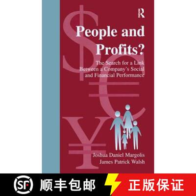 【3-4周达】精装 People and Profits?: The Search for A Link Between A Company's Social and Financial P... [9781138160576]