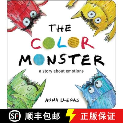 现货 我的情绪小怪兽 The Color Monster: A Story about Emotions [9780316450058]