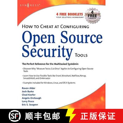 【3-4周达】How to Cheat at Configuring Open Source Security Tools [9781597491709]