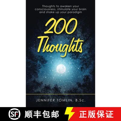 【3-4周达】200 Thoughts: Thoughts to Awaken Your Consciousness, Stimulate Your Brain and Shake up You... [9781982251390]