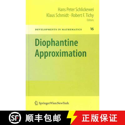 【3-4周达】精装 Diophantine Approximation : Festschrift for Wolfgang Schmidt [9783211742792]