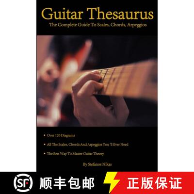 【3-4周达】Guitar Thesaurus: The Complete Guide to Scales, Chords, Arpeggios [9781304699770]