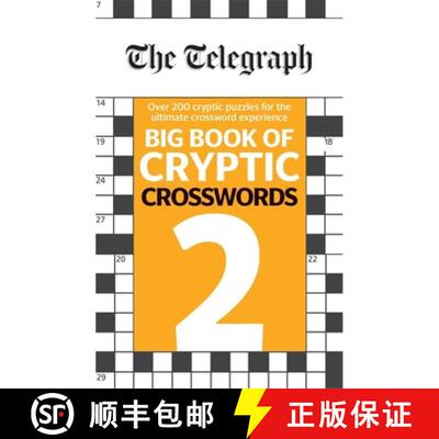 【3-4周达】The Telegraph Big Book of Cryptic Crosswords 2 [9780600635567]