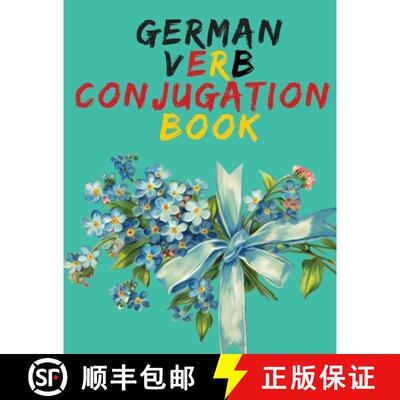 【3-4周达】German Verb Conjugation Book.Learn German for Beginners Book;Educational Book. [9788871252346]