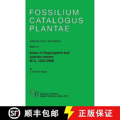 预订 Fossilium Catalogus Plantae, Volume 111 [9783823616214]