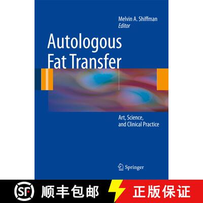【3-4周达】Autologous Fat Transfer: Art, Science, and Clinical Practice [9783662518892]