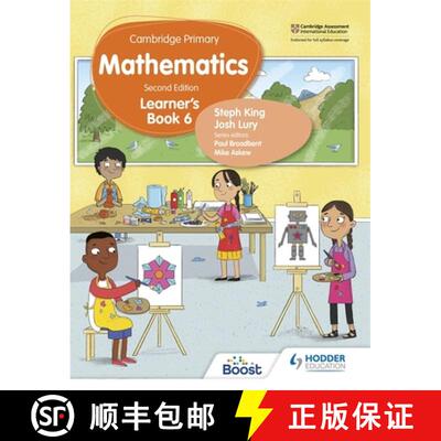 Cambridge Primary Mathematics Learner's Book 6 Second Edition: Hodder Education Group [9781398301108]