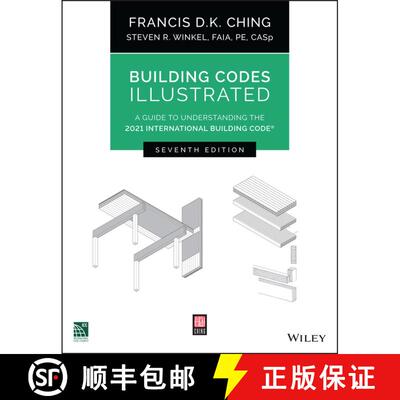 【3-4周达】Building Codes Illustrated - A Guide to Understading the 2021 International Building Code,... [9781119772408]