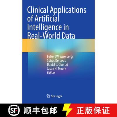 【3-4周达】Clinical Applications of Artificial Intelligence in Real-World Data [9783031366802]