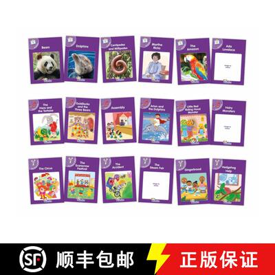 【3-4周达】Core Purple Readers Complete Set (18 Books): In Precursive Letters (British English Edition) [9781835822807]