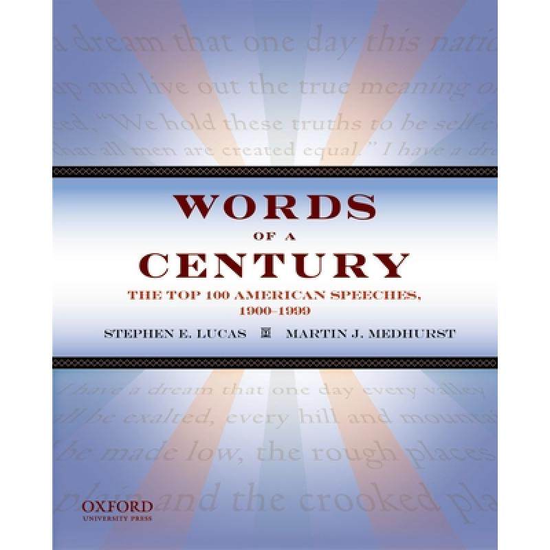 预订 Words of a Century: The Top 100 American Speeches, 1900-1999(Revised ...