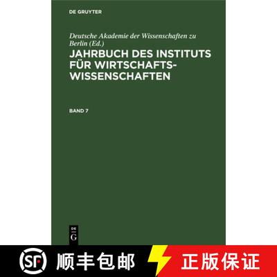【3-4周达】精装 Jahrbuch des Instituts für Wirtschaftswissenschaften. Band 7 [9783112651278]