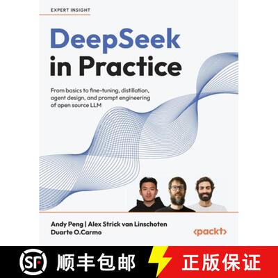 预订 DeepSeek in Practice: From basics to fine-tuning, distillation, agent design, and prompt enginee... [9781806020850]