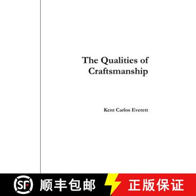 【3-4周达】The Qualities of Craftsmanship [9781312529182]