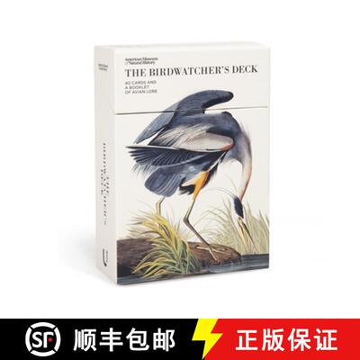 【3-4周达】The Birdwatcher's Deck: 40 Cards and a Booklet of Avian Lore [9781454962663]