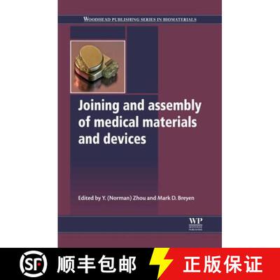 【3-4周达】精装 Joining and Assembly of Medical Materials and Devices [9781845695774]