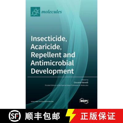 【3-4周达】精装 Insecticide, Acaricide, Repellent and Antimicrobial Development [9783036532394]