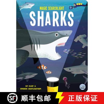 【3-4周达】Magic Searchlight - Sharks [9781917082235]