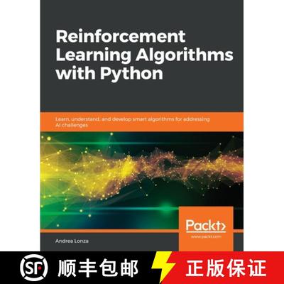 预订 Reinforcement Learning Algorithms with Python: Learn, understand, and develop smart algorithms f... [9781789131116]