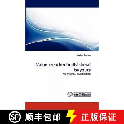 预订 Value Creation in Divisional Buyouts [9783844319361]