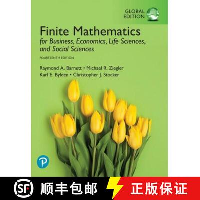 【3-4周达】Finite Mathematics for Business, Economics, Life Sciences, and Social Sciences plus Pearso... [9781292264325]