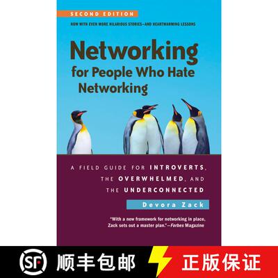 【3-4周达】Networking for People Who Hate Networking, Second Edition: A Field Guide for Introverts, t... [9781523098538]