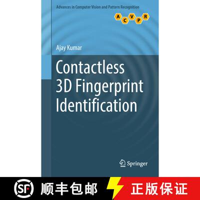 【3-4周达】精装 Contactless 3D Fingerprint Identification [9783319676807]