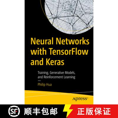 【3-4周达】Neural Networks with TensorFlow and Keras : Training, Generative Models, and Reinforcement... [9798868810190]