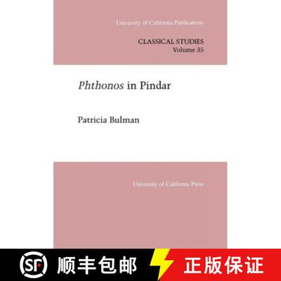 【3-4周达】Phthonos in Pindar: Volume 35 (First Edition) [9780520097735]