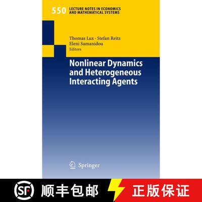 【3-4周达】Nonlinear Dynamics and Heterogeneous Interacting Agents [9783540222378]
