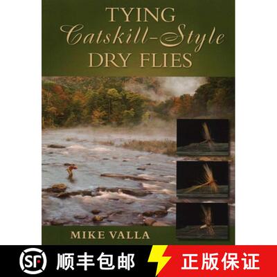 【3-4周达】TYING CATSKILL STYLE DRY FLIESPB [9780811738910]