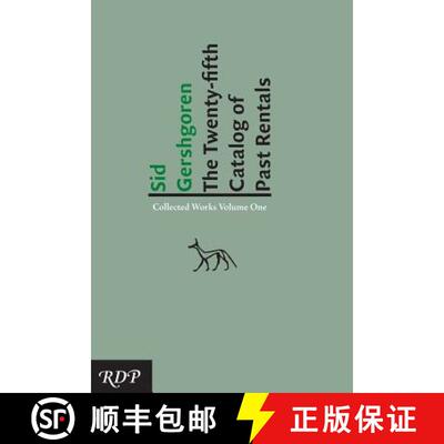 【3-4周达】The Twenty-Fifth Catalog of Past Rentals: A Selection of Historical Journeys from the Pale... [9781945063268]