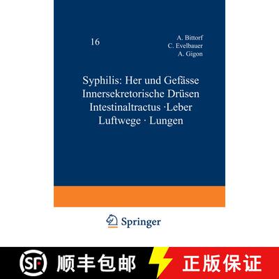 【3-4周达】Syphilis: Herz und Gefässe Innersekretorische Drüsen Intestinaltractus · Leber Luftwege... [9783540011439]