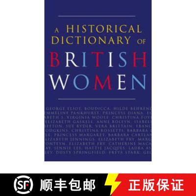 【3-4周达】精装 A Historical Dictionary of British Women [9781857432282]