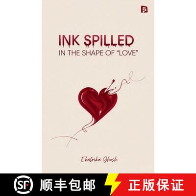 【3-4周达】Ink Spilled in the Shape of 'Love [9789349860414]